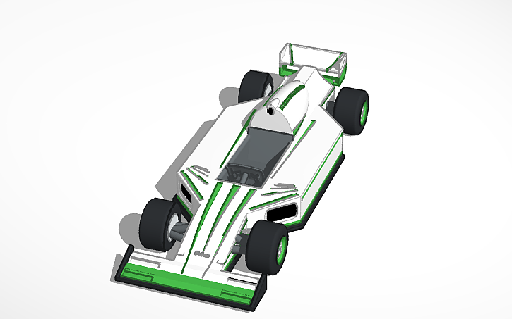 3D design Formula 1 Yarış Arabası / Race Car - Tinkercad