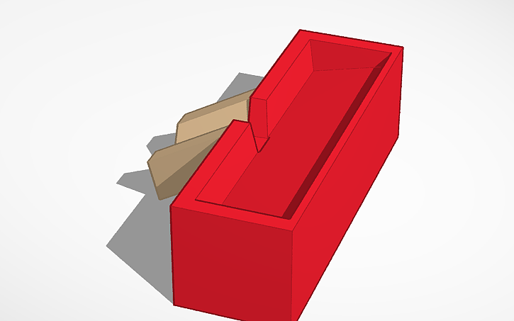 3D design Drip Tray - Tinkercad