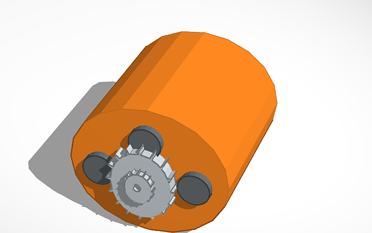 3D design motor - Tinkercad