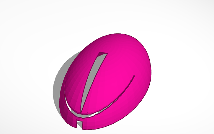 3D design mouse cover - Tinkercad