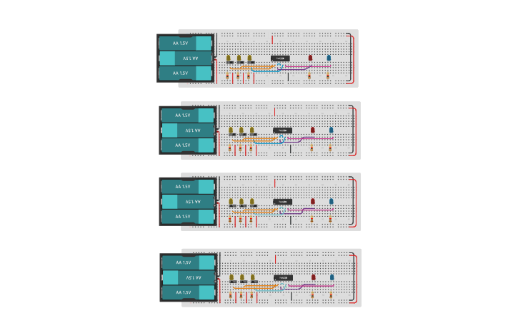 Circuit design C - Preg 4 - Tinkercad