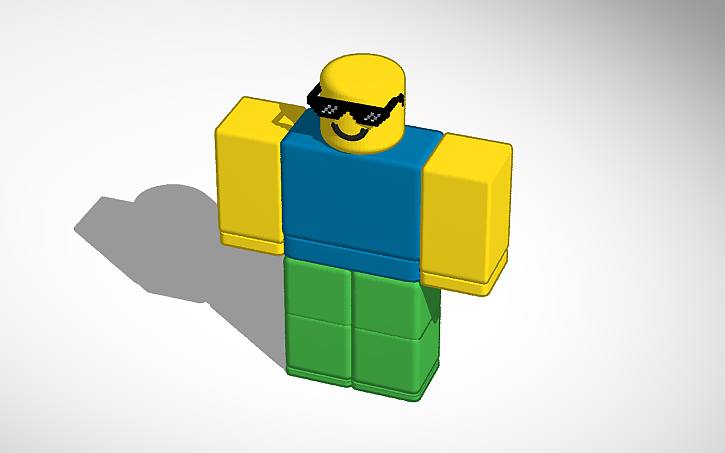 3D design My Roblox avatar (WIP) - Tinkercad