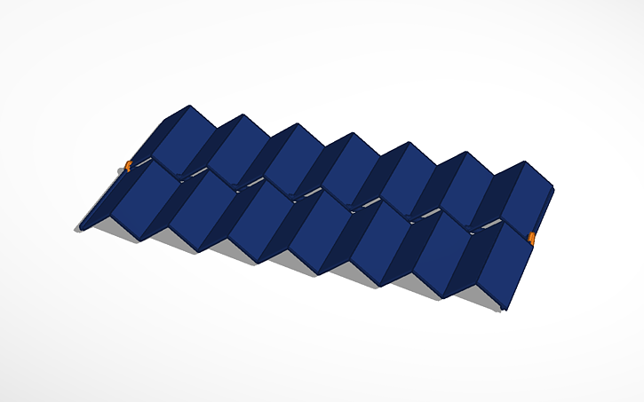 3D design Radiator on ISS | Tinkercad