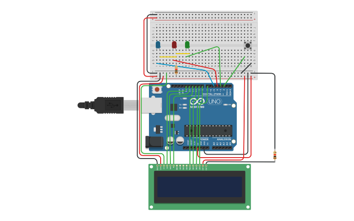 Circuit Design Eng4098 Reaction Timer Tinkercad