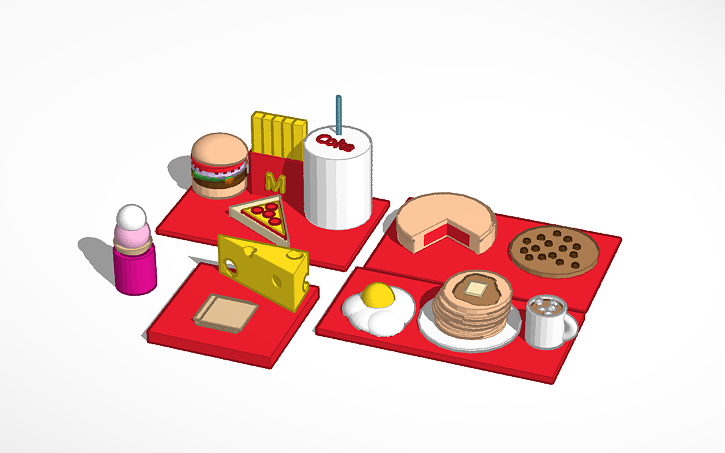 3D design FOOD! - Tinkercad