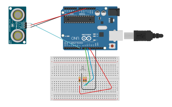 Circuit design Aula do Sensor Ter10H15 | Tinkercad