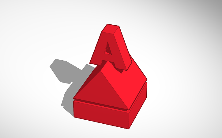3D design game piece | Tinkercad