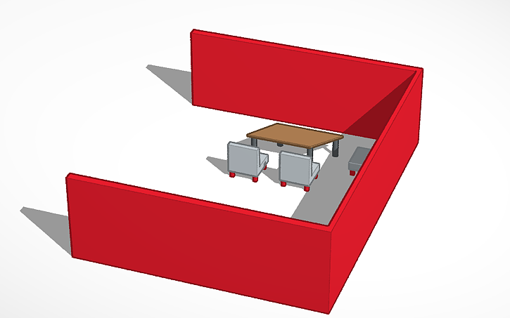 3D design sala | Tinkercad