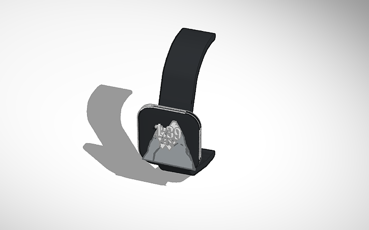 3d Design Clock Tinkercad 2557