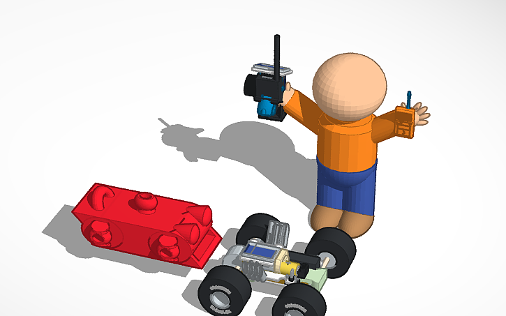 3d Design Elijah Rc Car Experement Tinkercad