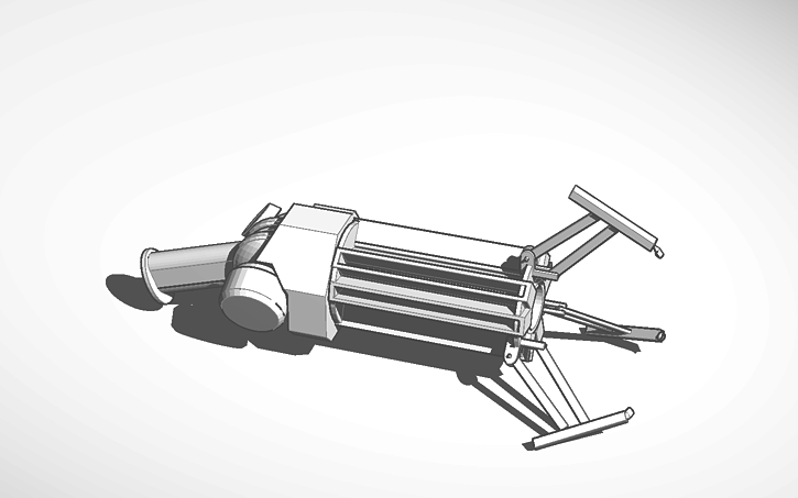 3D design Gravity Gun Model | Tinkercad