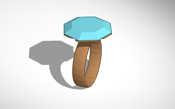 3D design wedding ring | Tinkercad