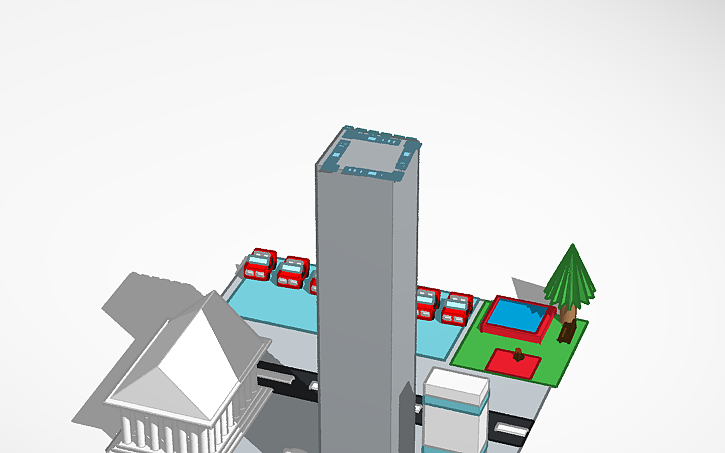 3D design City by virzha - Tinkercad