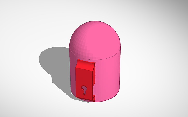 3D design Dome Pot - Tinkercad