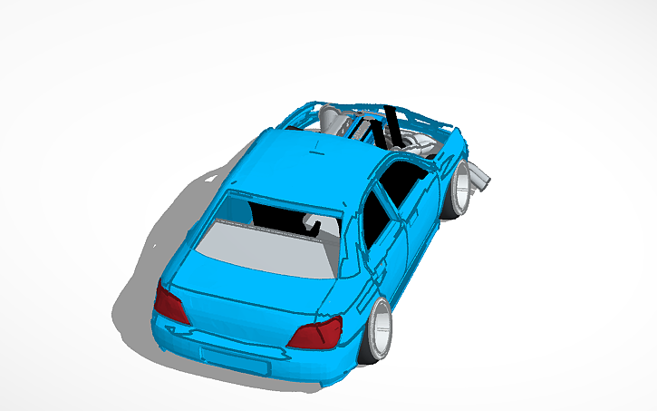 3D design Copy of 2jz swapped subi wrx - Tinkercad