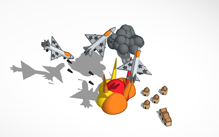 3D design U.S air force | Tinkercad