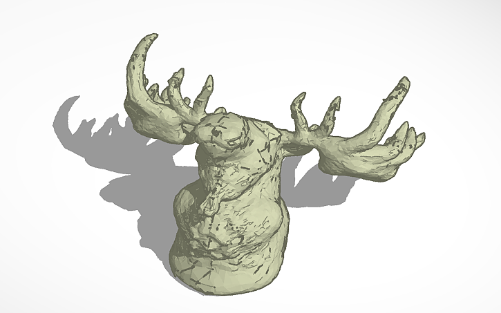 3D design Moose - Tinkercad