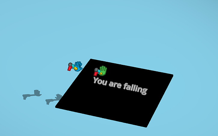 3D design You are falling- Poppy playtime - Tinkercad