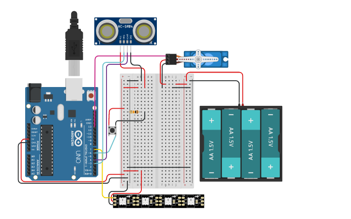 Circuit design Do Your Laundry! | Tinkercad
