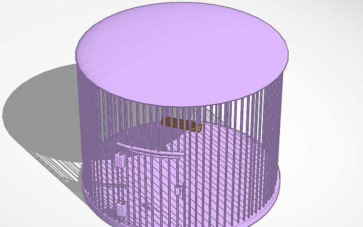 3D design Copy of Bird Cage for Kawaii! | Tinkercad