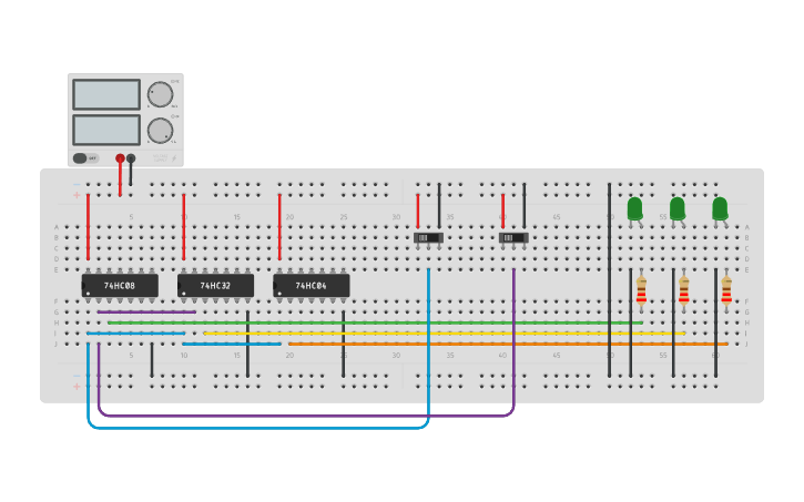 Circuit Design Logic Gates Tinkercad
