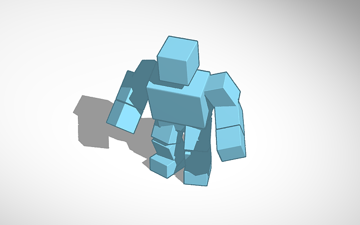 3D design Scott Cawthon FNAF World - Tinkercad