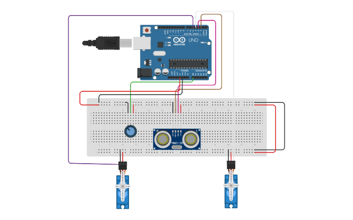 Circuit design Ejercicio #2 | Tinkercad