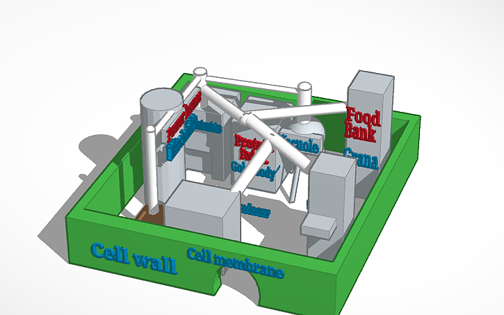 3D design Cell town | Tinkercad