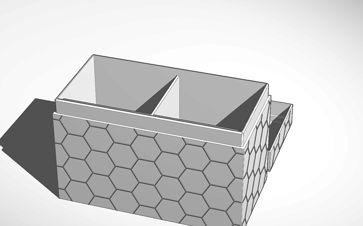 3D design Deck Box - Tinkercad