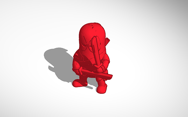 3D design Mini Deadpool | Tinkercad