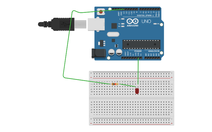 Circuit Design Arduino Control With Language Tinkercad 5101
