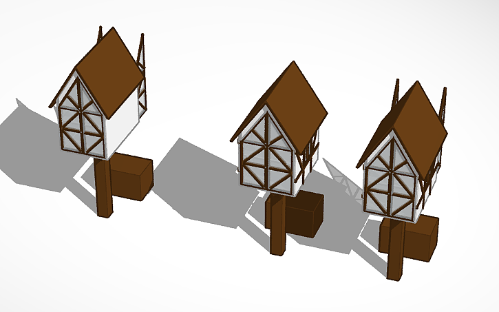 3D design Little Library | Tinkercad