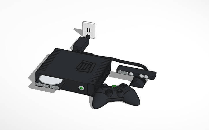 3D design XBOX 360 - Tinkercad