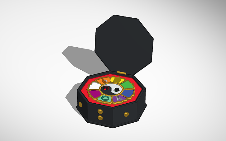 3D design Miraculous box - Tinkercad