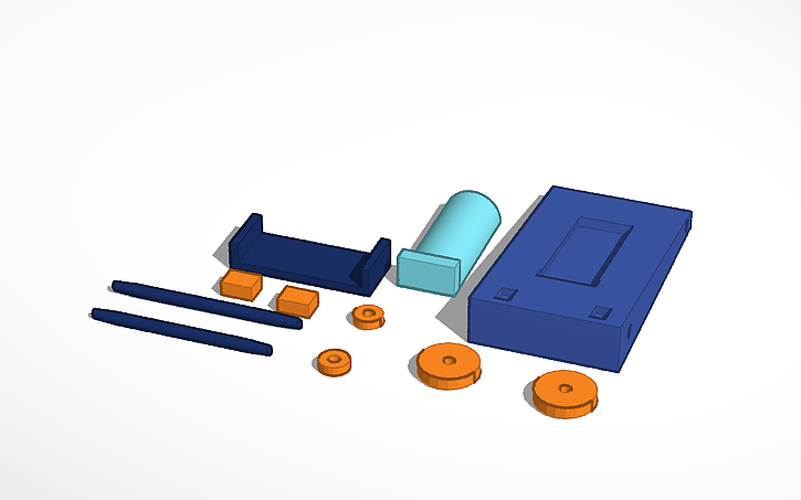 3d Design Snap Together Car Tinkercad