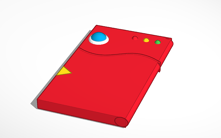 3D design Pokedex (outside) | Tinkercad