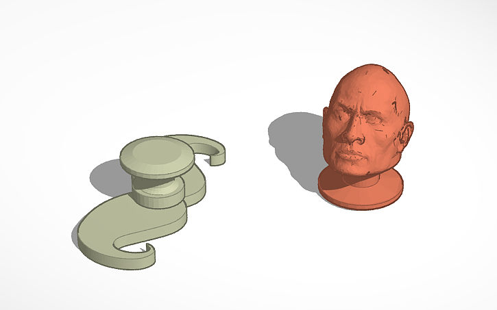 3D design croc jibes - Tinkercad