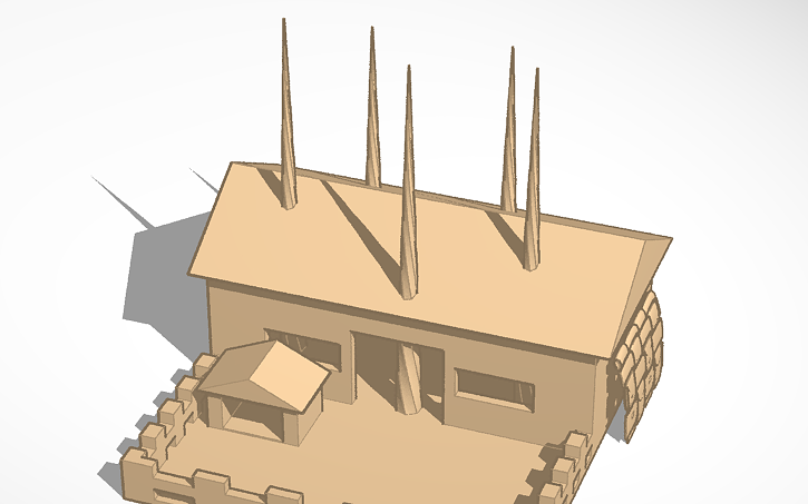 3D design Ava's super awesome giant house | Tinkercad