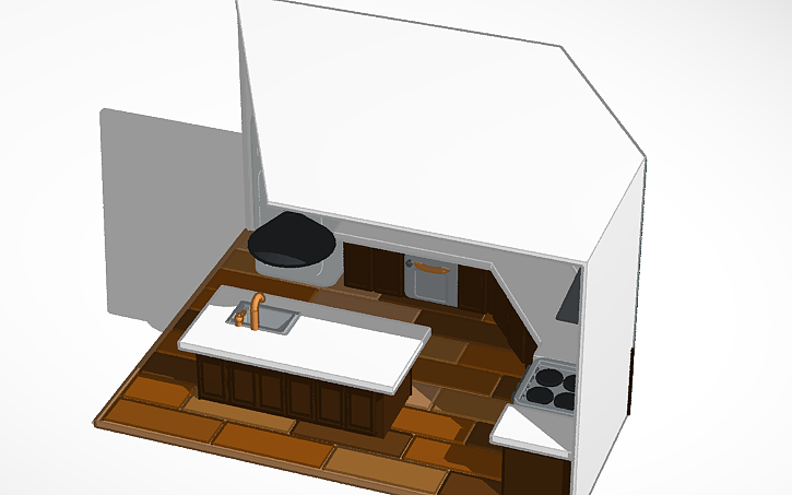 3D design Kitchen - Tinkercad