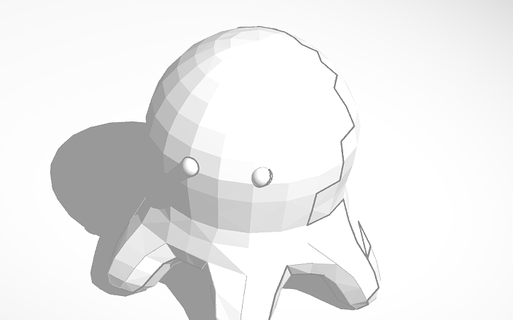 3D design ghost - Tinkercad