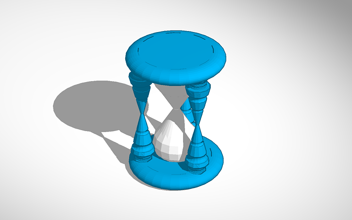 3D design Hourglass - Tinkercad