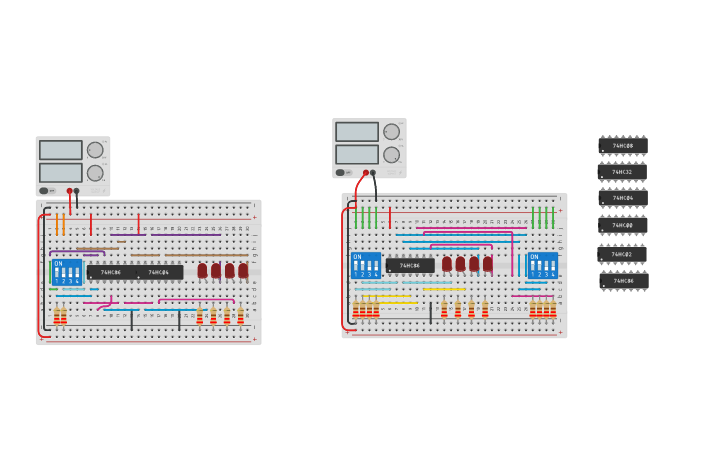 Circuit design CPE004 - Activity 1.1 Basic Logic Gates | Tinkercad