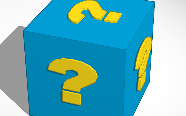 3D design Super mystery box Series 1 #1 (zoom in with 3d mode!) | Tinkercad