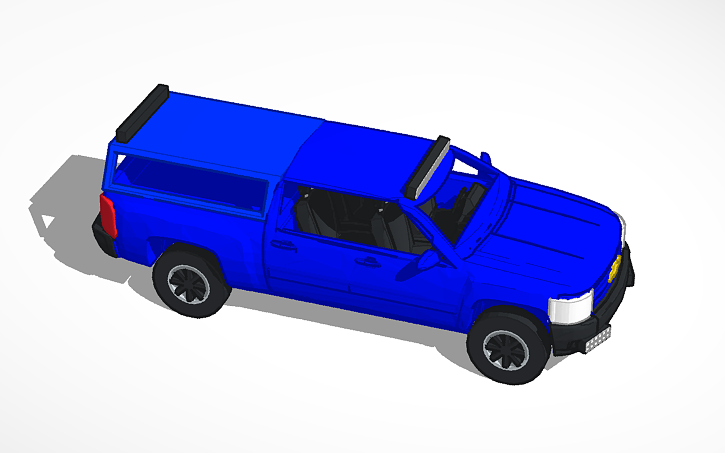 3D design Chevy Tahoe - Tinkercad