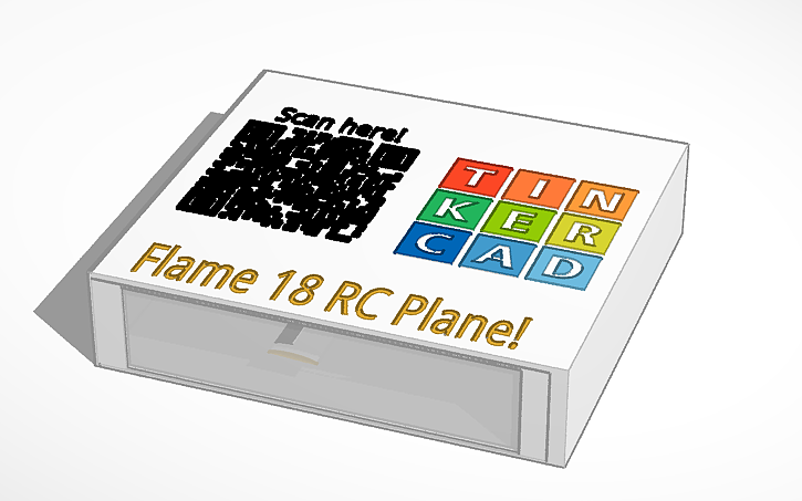 3d Design Rc Plane Tinkercad