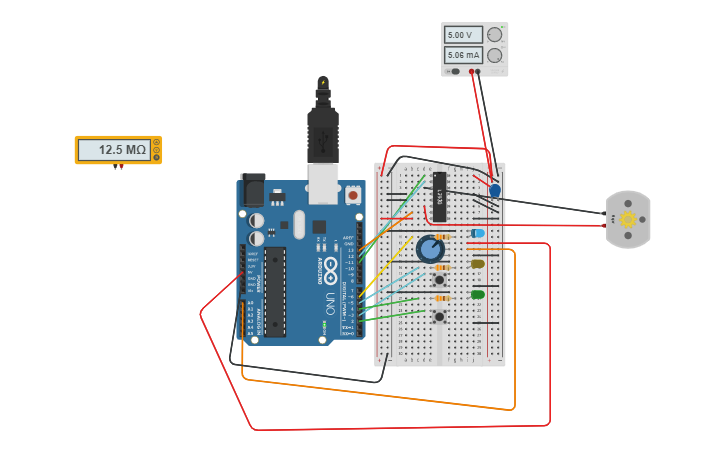 Circuit design Lab 1 Part G | Tinkercad
