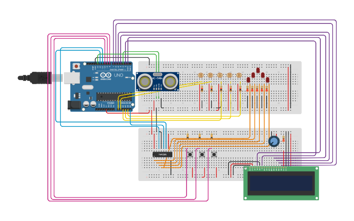 Circuit design Project PES | Tinkercad