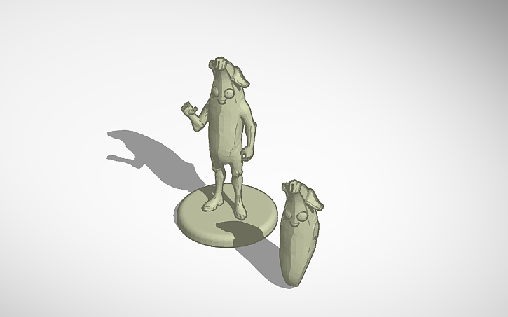 3D design Peely 13 - Tinkercad