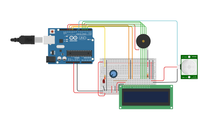 Circuit design Actividad práctica 2 | Tinkercad