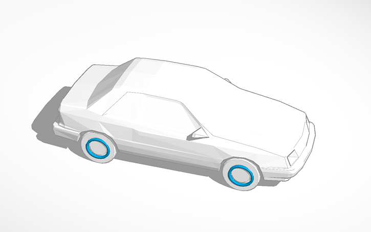 3D design car - Tinkercad